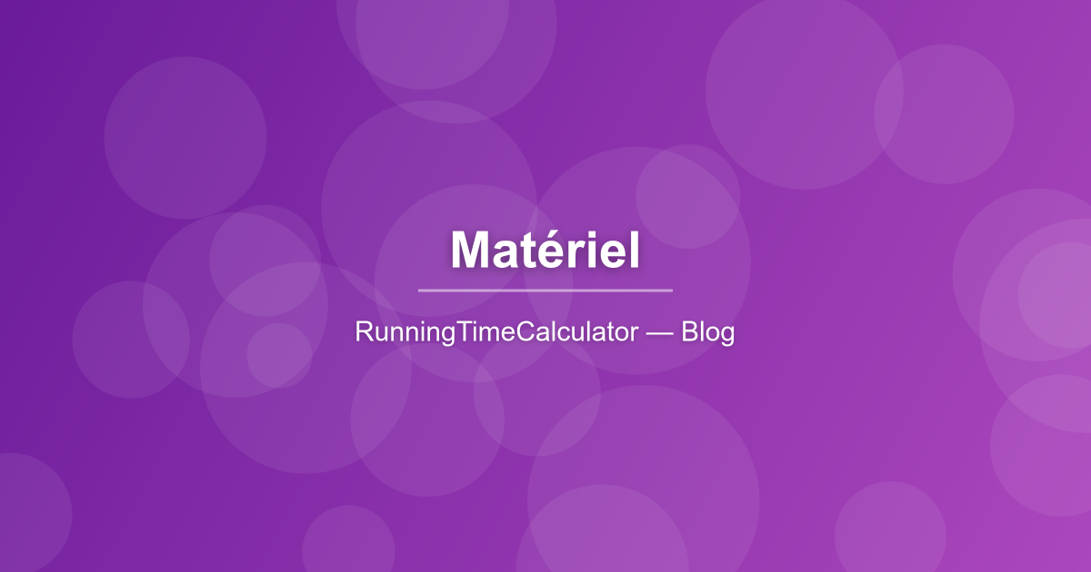 Technical Running Apparel: Marketing Gimmick or Real Advantage? | RTC